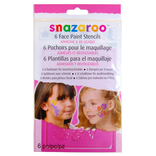 Snazaroo - Stencils Girls Fantasy Faces