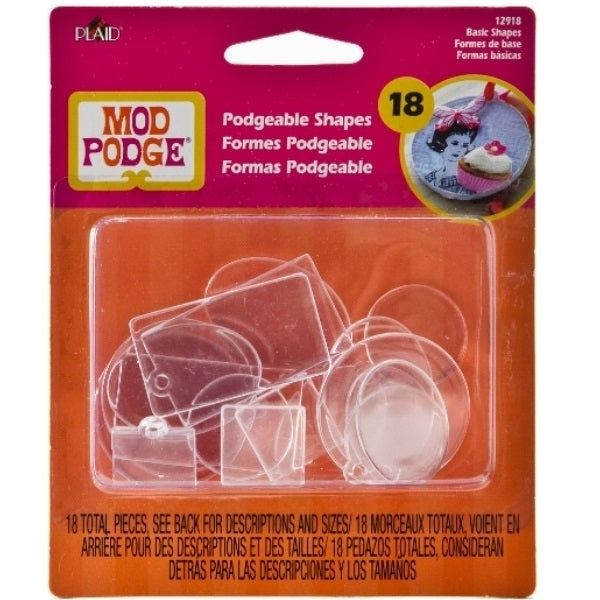 Mod Podge - Podgeable Shapes- Basics