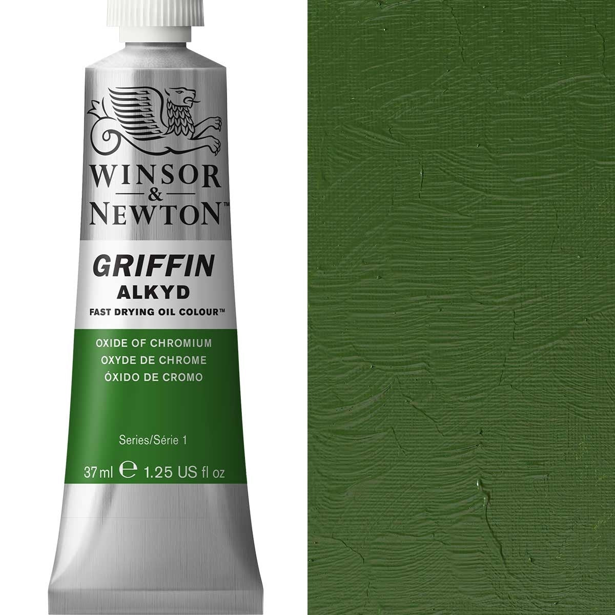 Winsor and Newton - Griffin ALKYD Oil Colour - 37ml - Oxide Of Chromiu