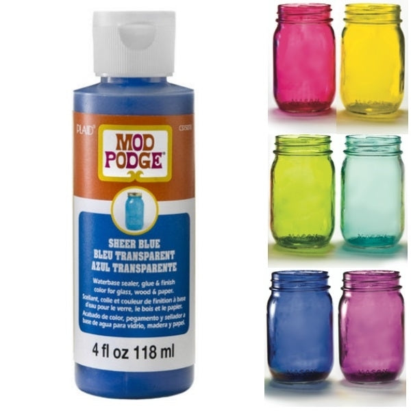 Mod Podge - Sheer Colour Blue 4oz